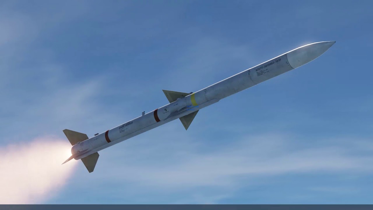 DCS F-18 Hornet Aim-120 AMRAAM Missiles - YouTube