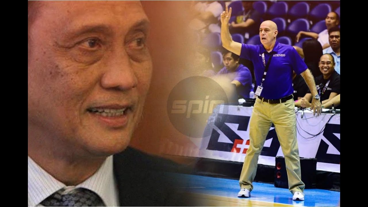 Manotoc: 'Time for Baldwin to leave UAAP and coach Batang Gilas' - YouTube