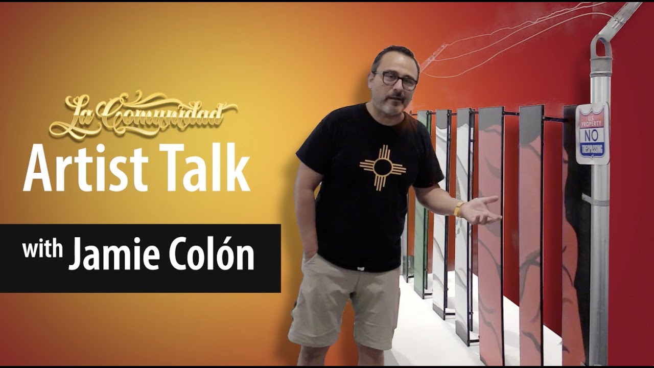 Jamie Colón discusses his Artwork - YouTube