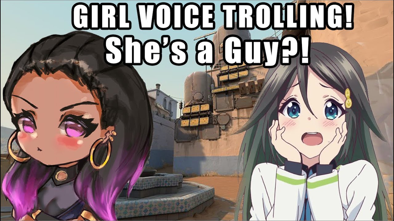 They are in SHOCK when they realize Reyna is a MAN. Girl VOICE Trolling ...