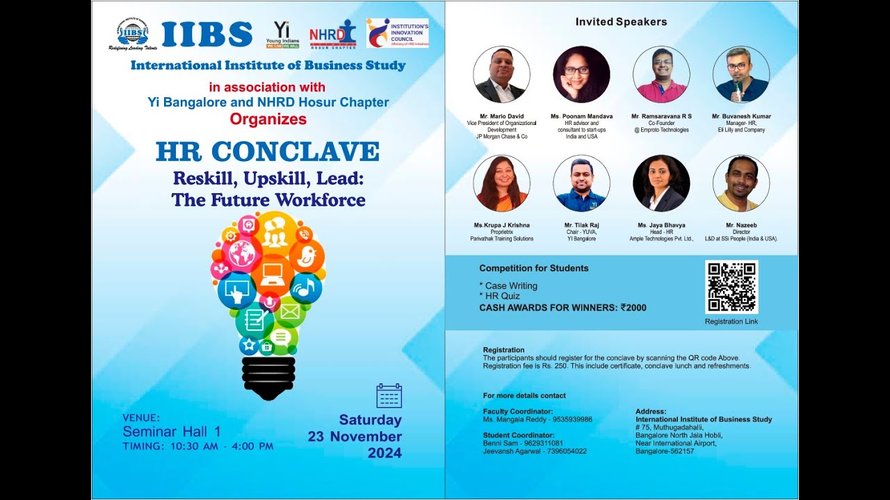 Live: HR Conclave 2024 - Reskill, Upskill, Lead: The Future Workforce ...