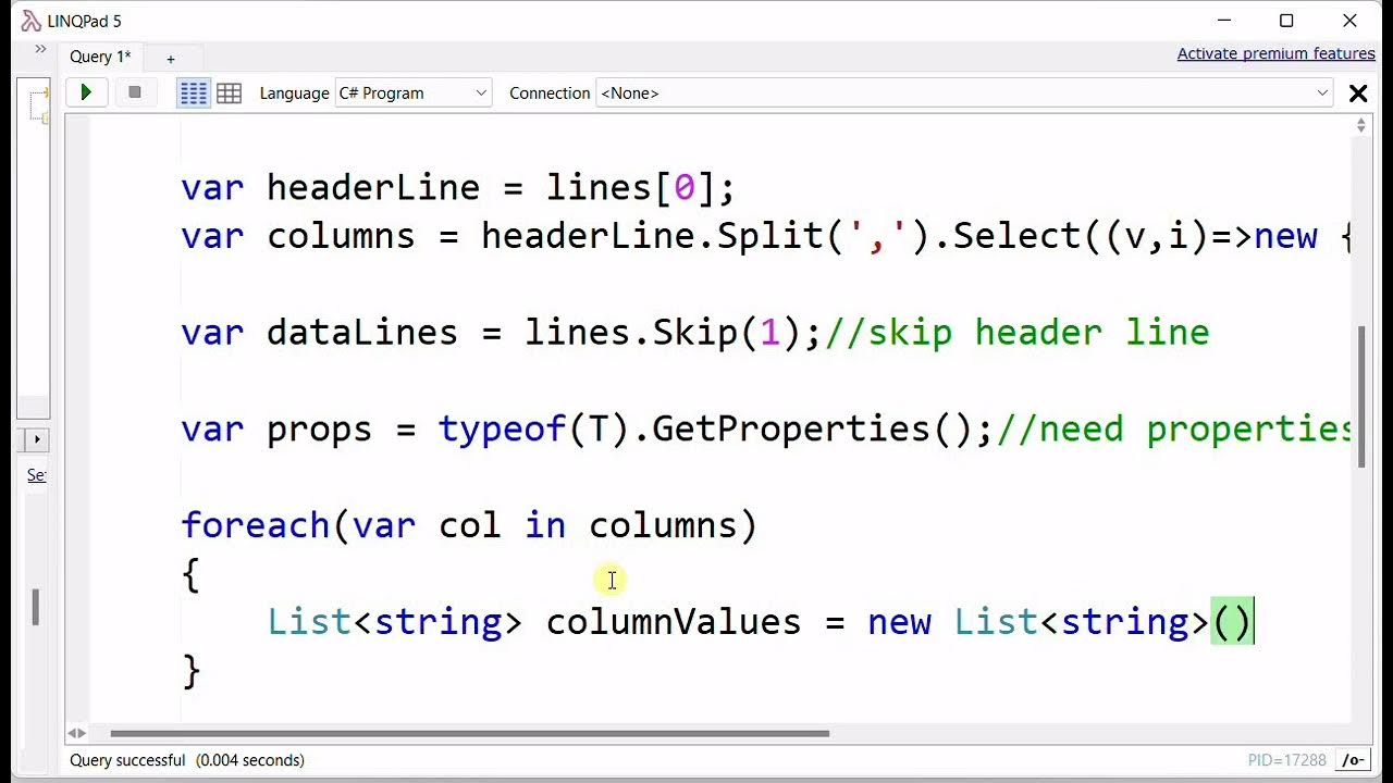 C# code to validate CSV data | Simple generic method to validate CSV file data - YouTube