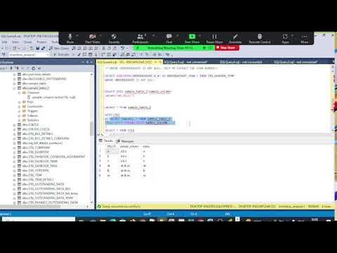 SQL REVIEW-TURBODATA - YouTube