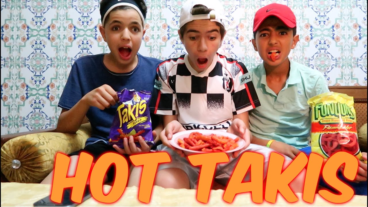 HOT TAKIS CHALLENGE - YouTube