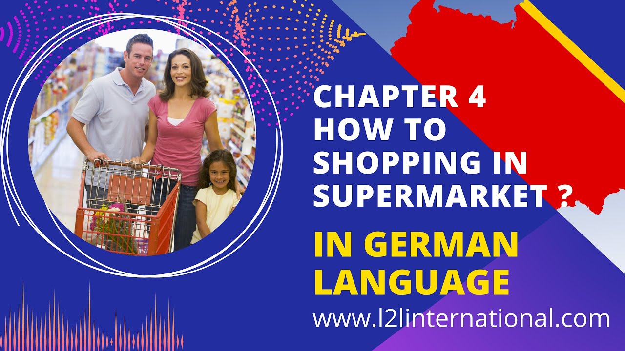 German A1 Level | Lesson-39 | How to Shopping in Supermarket | Answers ...