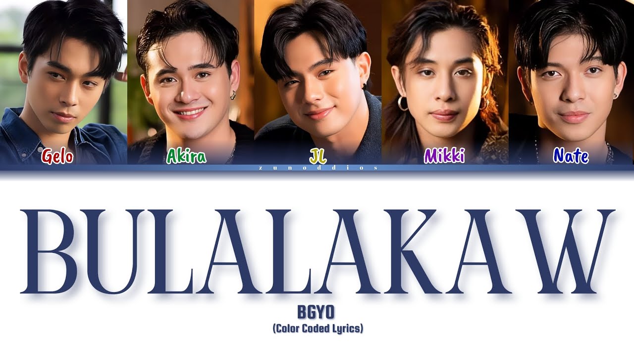 BGYO - 'Bulalakaw' Lyrics [Color Coded] - YouTube