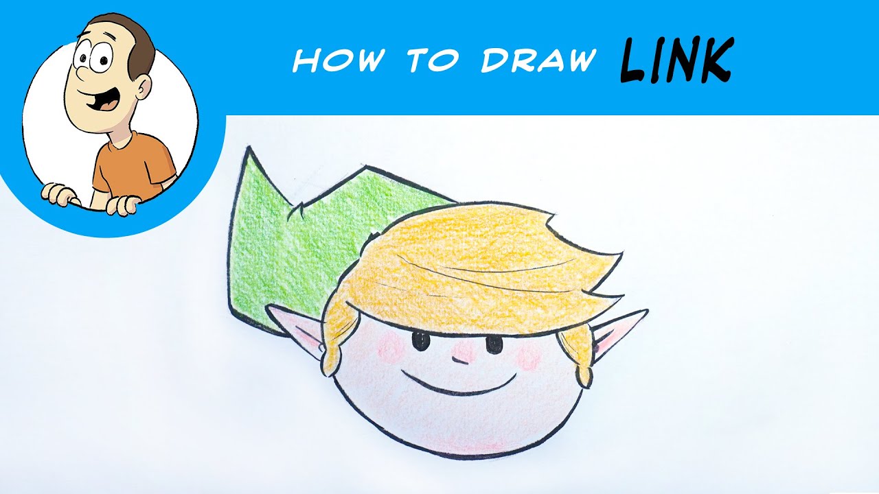 How To Draw Link - YouTube
