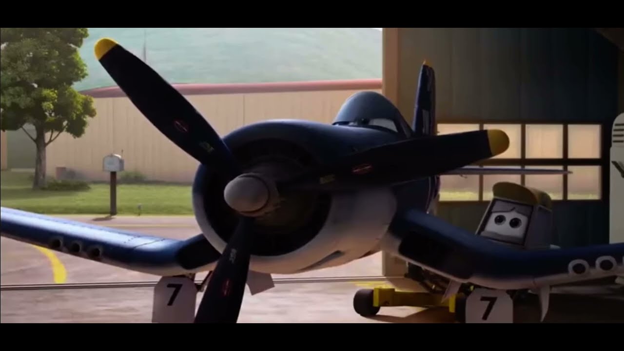 Planes (2013) Skipper Tries To Talk Dusty Out Of Joining The Wings Around The Globe Rally - YouTube