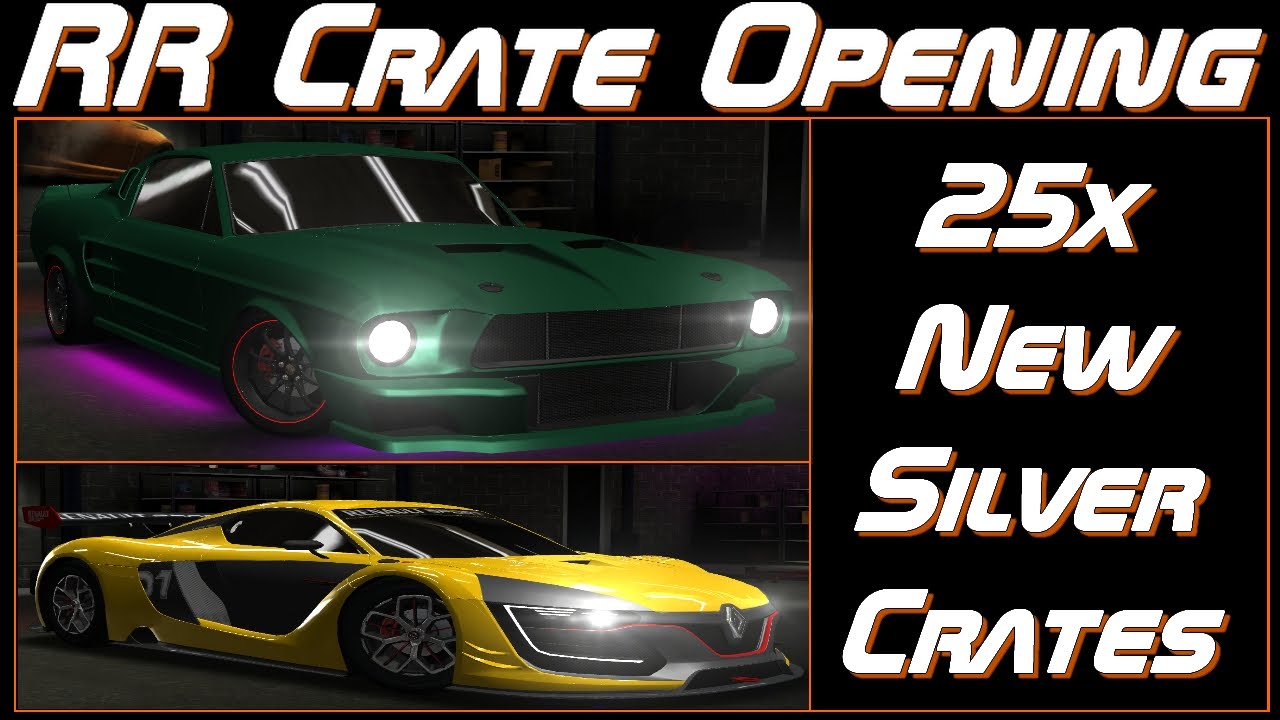 OPENING THE NEW SILVER CRATES!! | Racing Rivals Crate Unboxings - YouTube