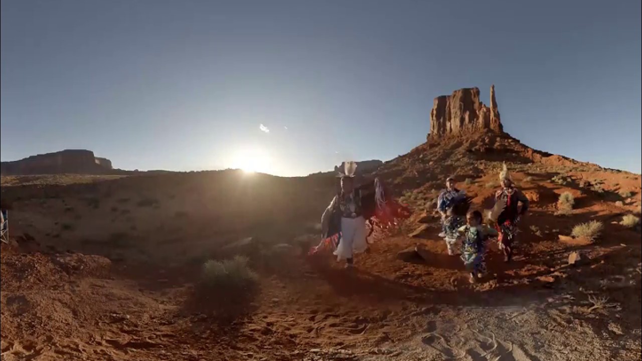 Monument Valley Dancers - 3D 360 - YouTube