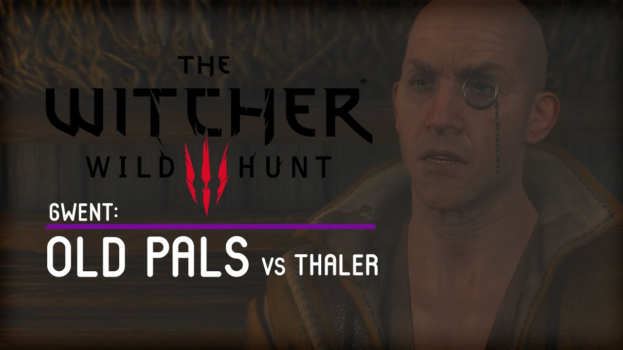 The Witcher 3: Wild Hunt [Gwent] Old Pals: Thaler - Walkthrough / Guide ...