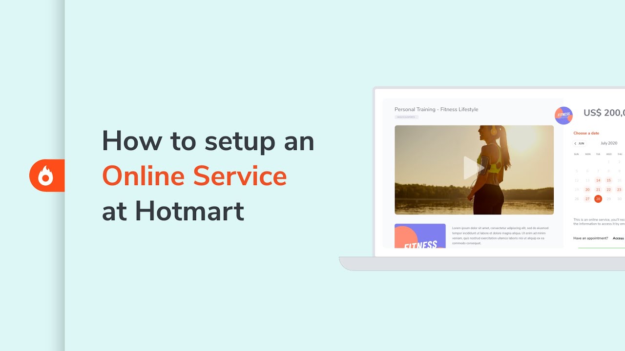 How to setup an Online Service at Hotmart | Hotmart Help Center - YouTube
