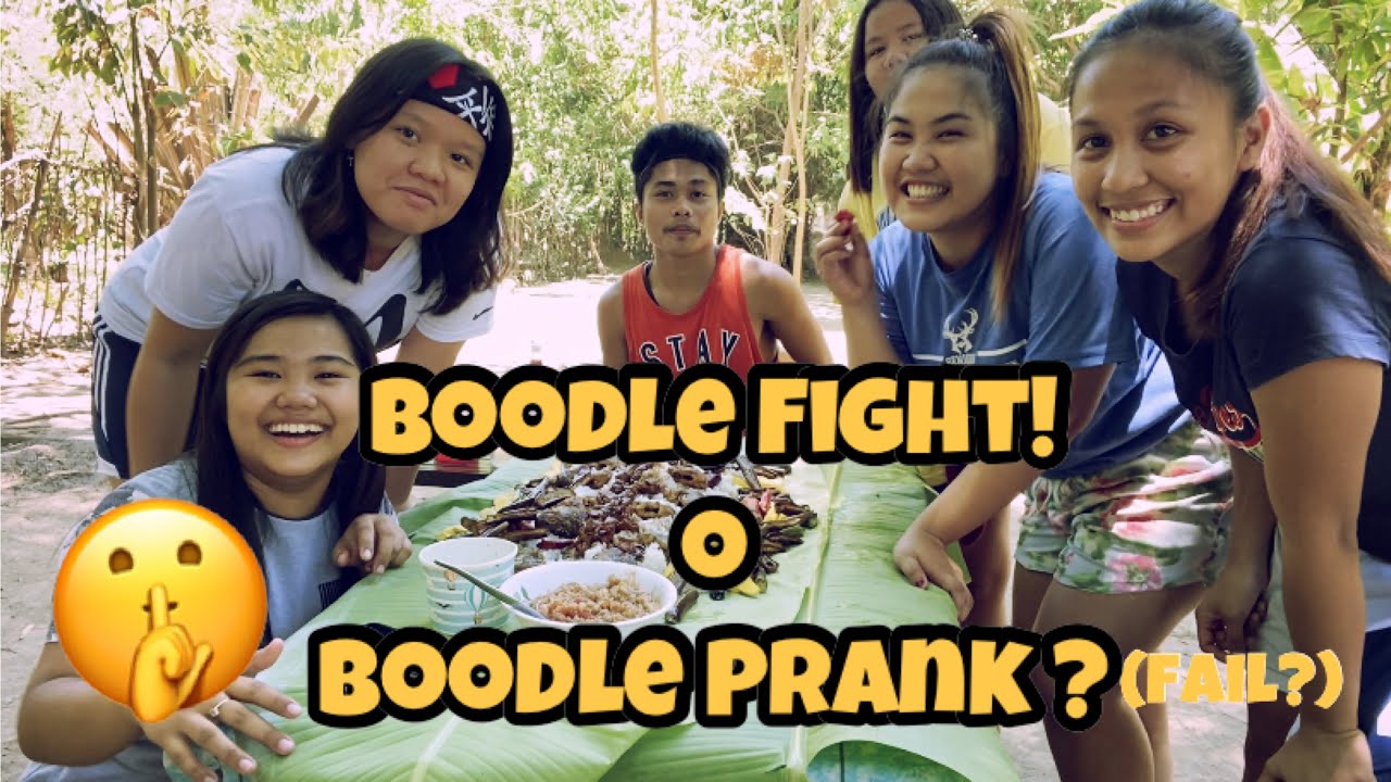 BOODLE FIGHT O BOODLE PRANK (fail?) - YouTube