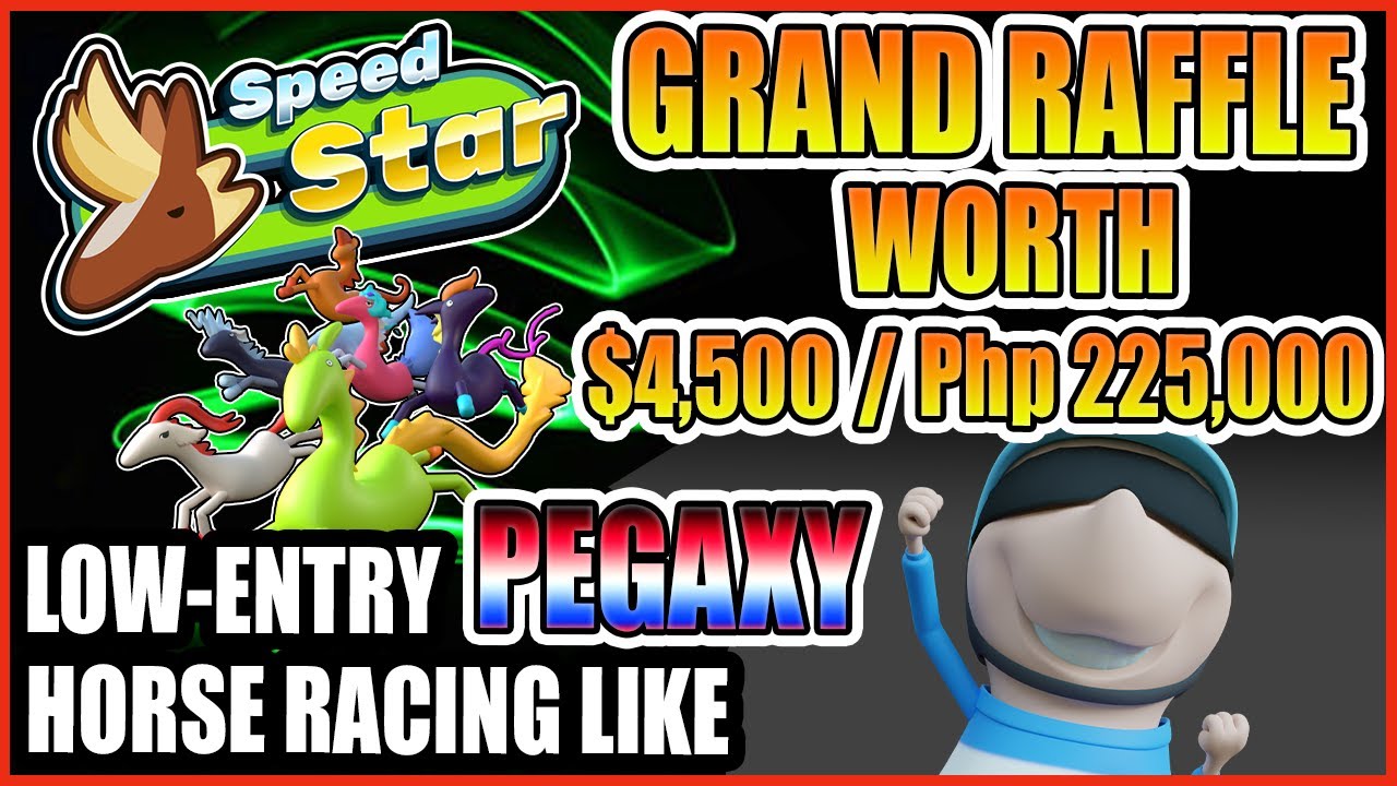 PLAY TO EARN SPEEDSTAR HORSE RACING LIKE PEGAXY BUT LOW ENTRY NFT GAME ...