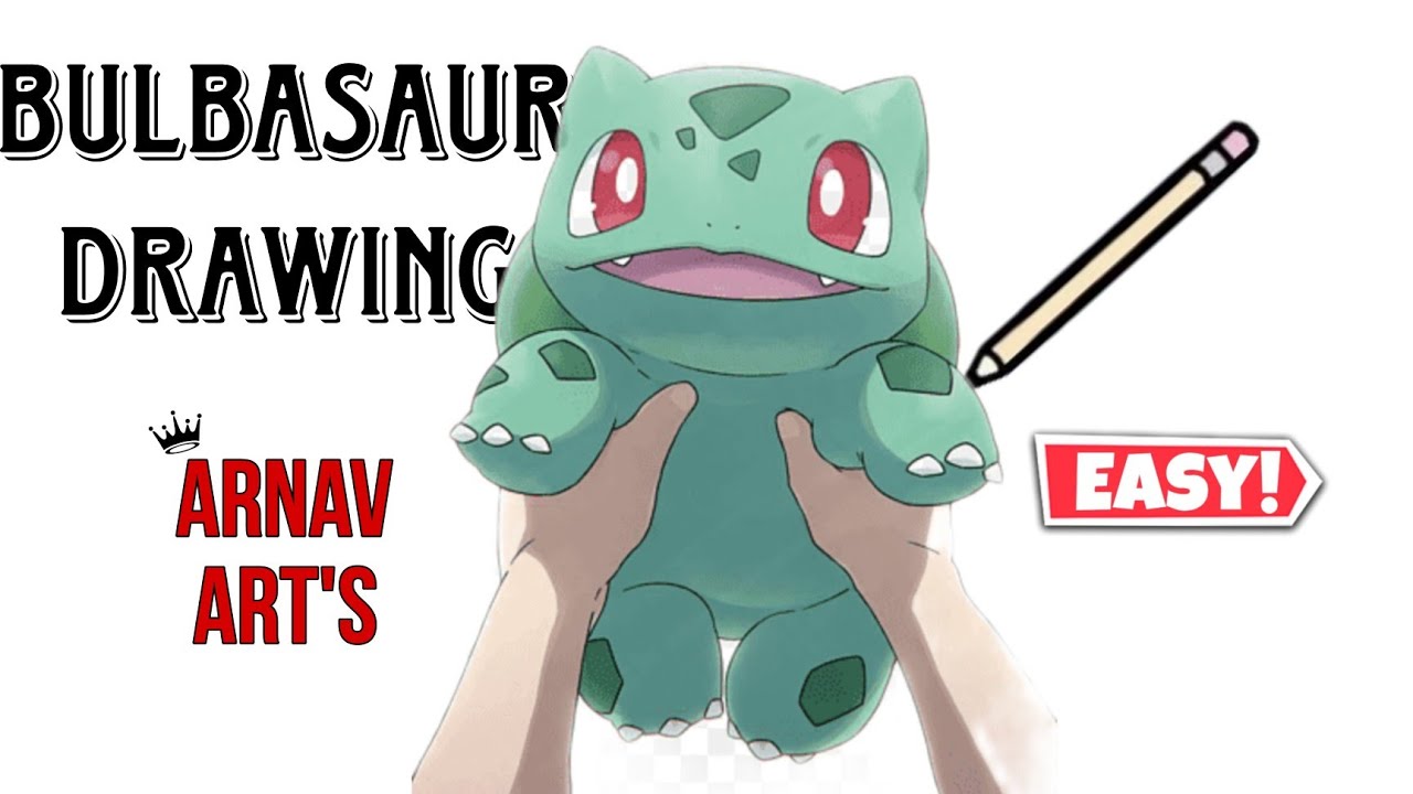 How to draw bulbasaur| easy step by step| #art - YouTube