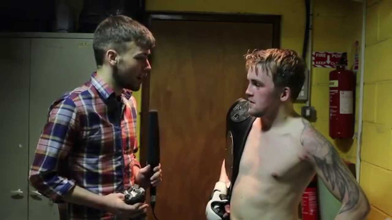 Interview with Adam Caffrey after Ryoshin FC 5 (includes fight footage ...