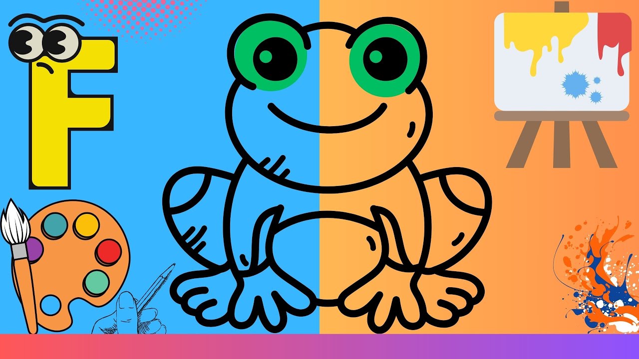 Fun Frog Sketching for Kids | Learn to Draw Cute Frogs Step by Step # ...