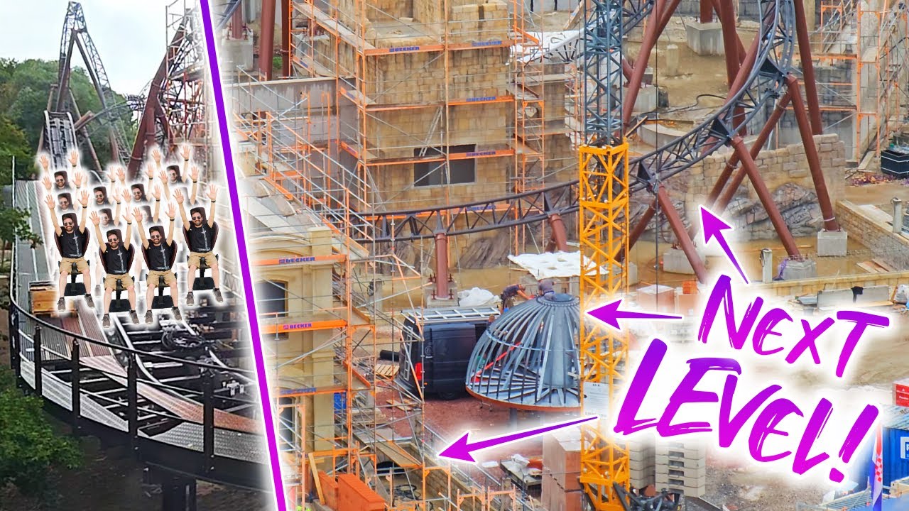 VOLTRON COASTER | Europa-Park | Baustellen-Update #11 | Ende Juli 2023 ...