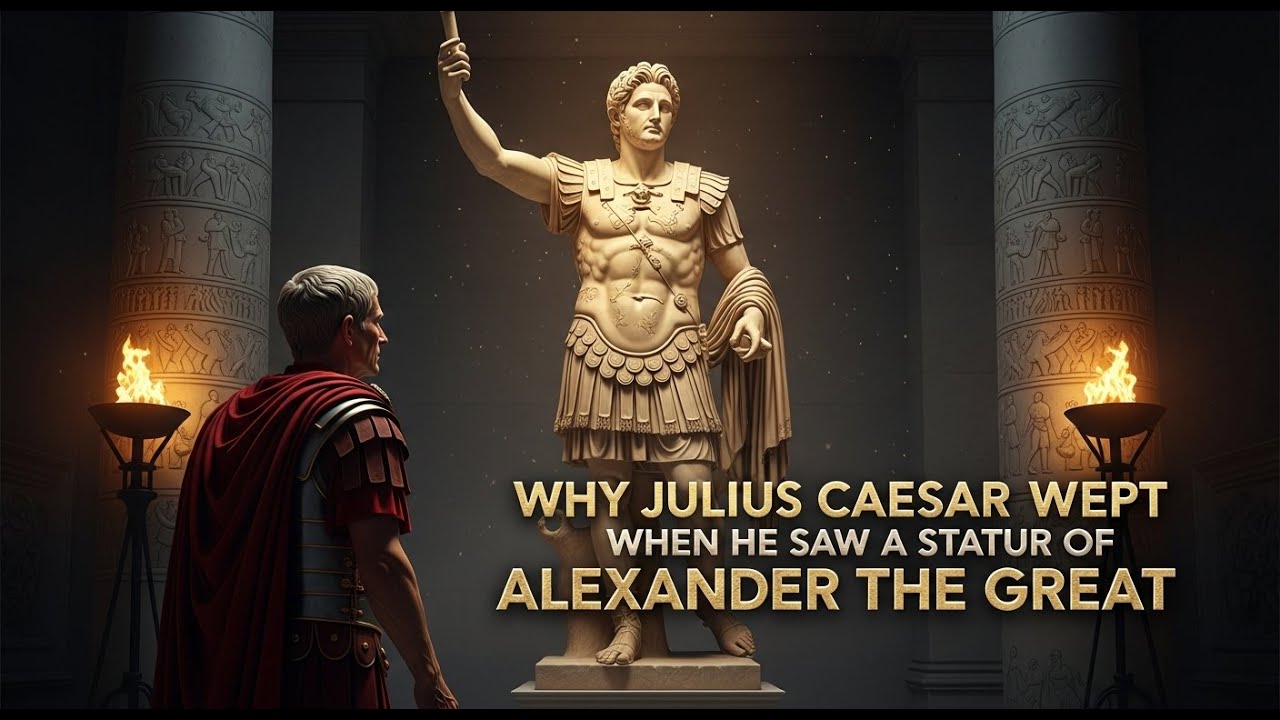 Why Julius Caesar WEPT When He Saw a Statue of ALEXANDER THE GREAT ...