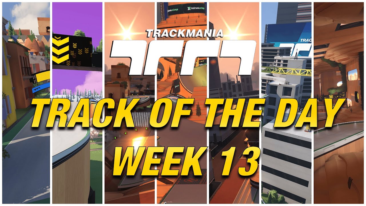 Trackmania 2020 Track Of The Day Maps - Week 13 - YouTube