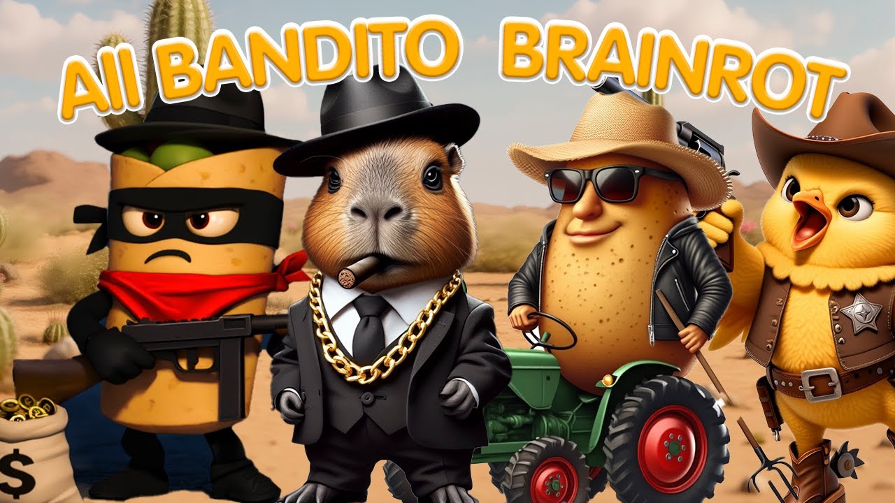 All NEW BANDITO - Italian Brainrot Animals Meme - YouTube