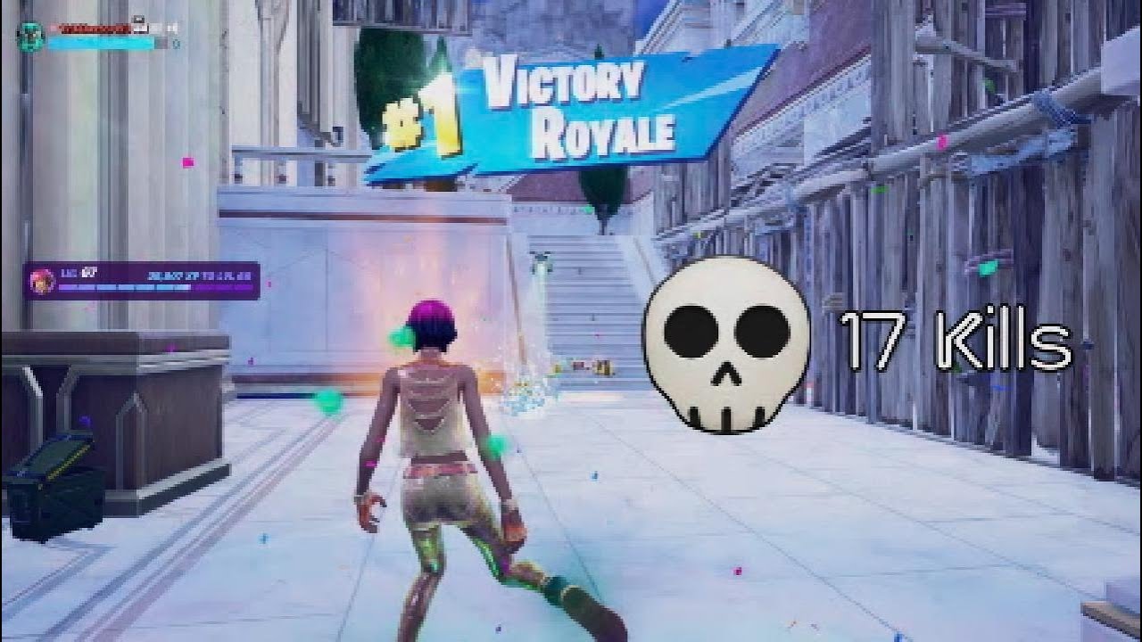 Fortnite Chapter 5 Season 2 PS5 Gameplay 17 kill Victory Royal - YouTube