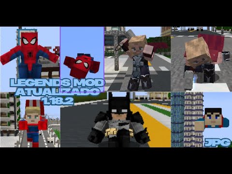 MOD LEGENDS ATUALIZANDO NO MINECRAFT JAVA 1.18.2 - YouTube