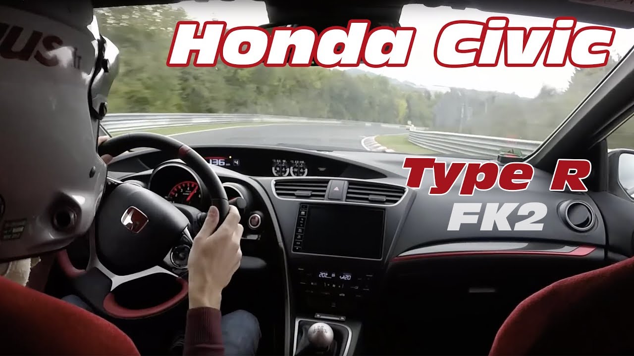 Honda Civic Type R 2015 - Nurburgring test on board : Nordschleife + F1 ...