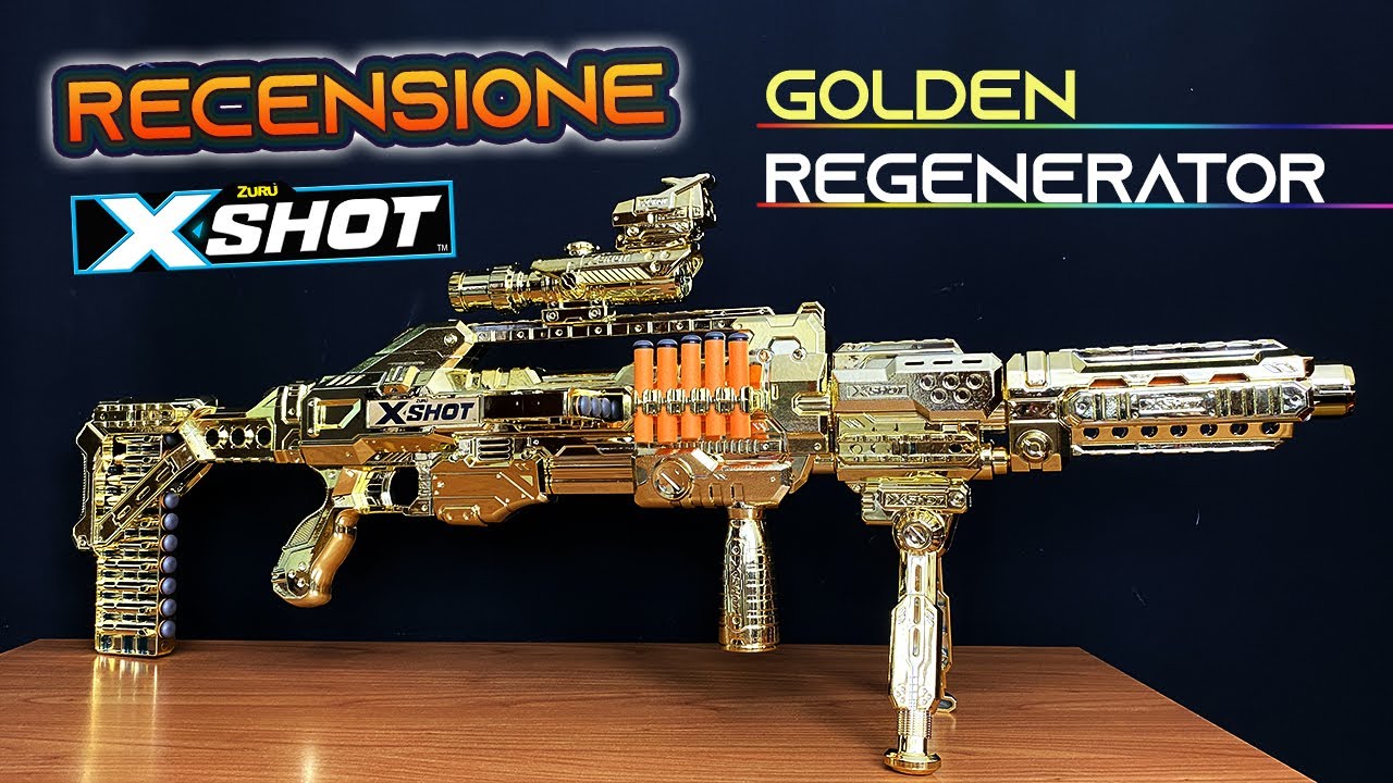 Recensione X-shot Golden Regenerator - YouTube