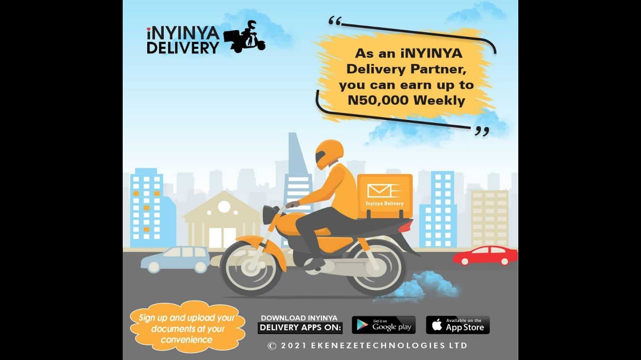 Make money with Inyinya Delivery - YouTube