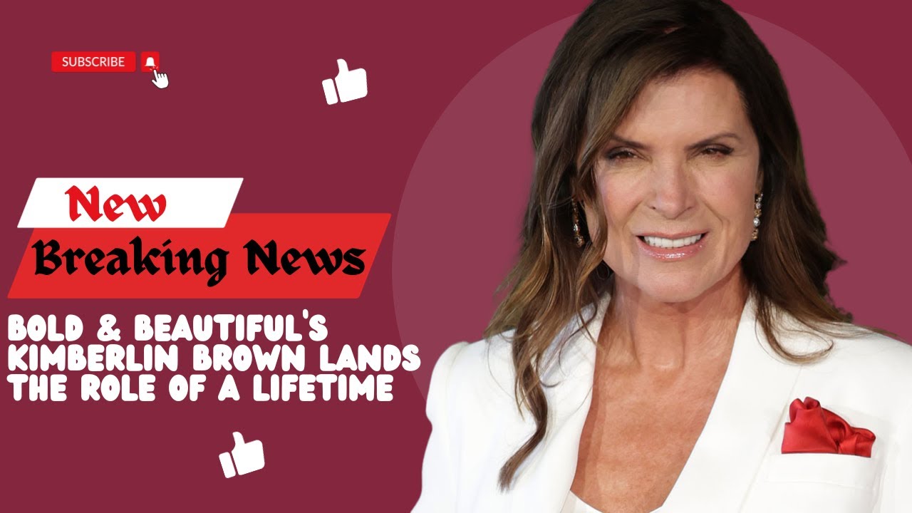 New Breaking News😢😢 Bold & Beautiful’s Kimberlin Brown Lands the Role ...
