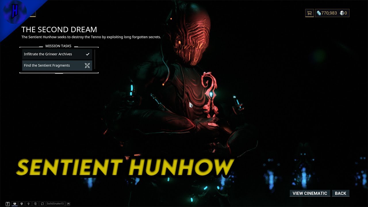 SENTIENT HUNHOW? | Warframe - #14 - YouTube