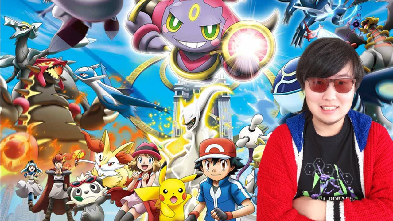Pokemon Movie Hoopa Clash of Ages Live Reaction IT'S A LEGENDARY ...