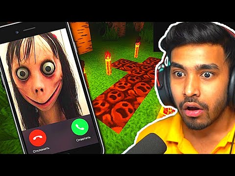 i Found Scary Girl MOMO 😱 in Minecraft | Minecraft Horror | - YouTube