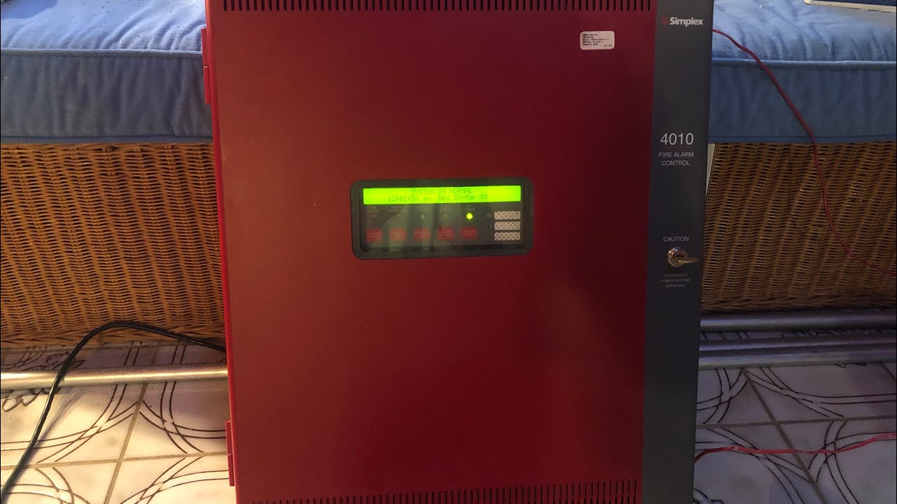 ITS RED?!?! Simplex 4010!!!! - YouTube