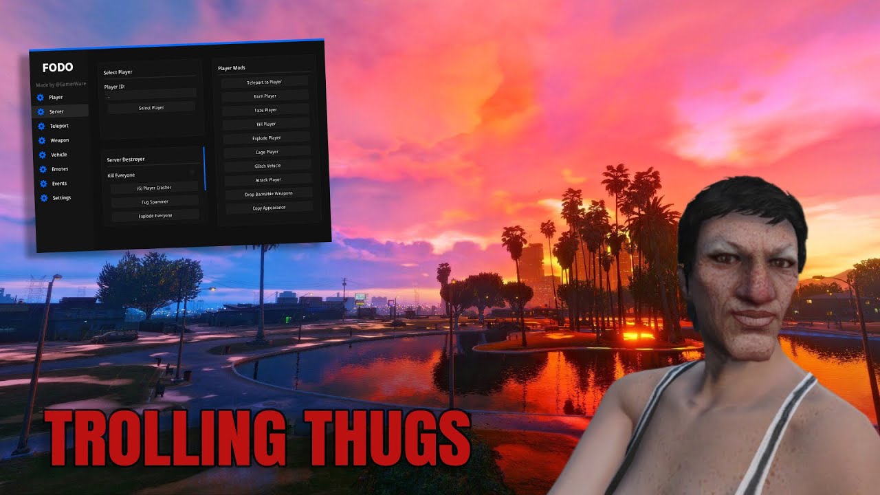 TROLLING FIVEM THUGS IN FIVEM - YouTube
