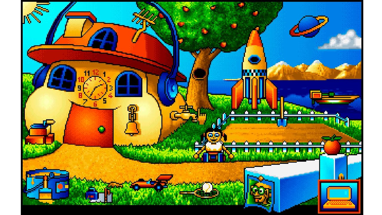 A.J.s World of Discovery (PC MS-DOS, 1992) - Playthrough - YouTube