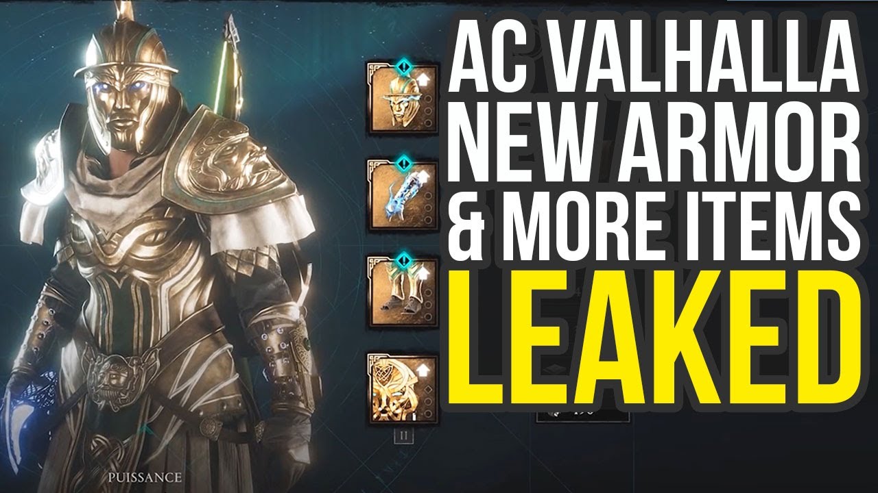 Armor Set & Way More Items Leaked in Assassin's Creed Valhalla (AC ...