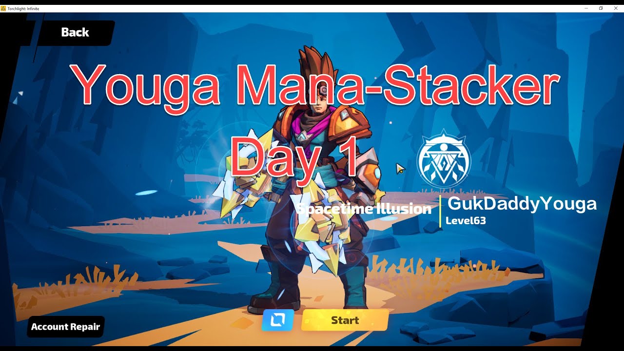 [Live] Day 1 Leveling Youga Mana-Stacker Build Hot | Torchlight ...