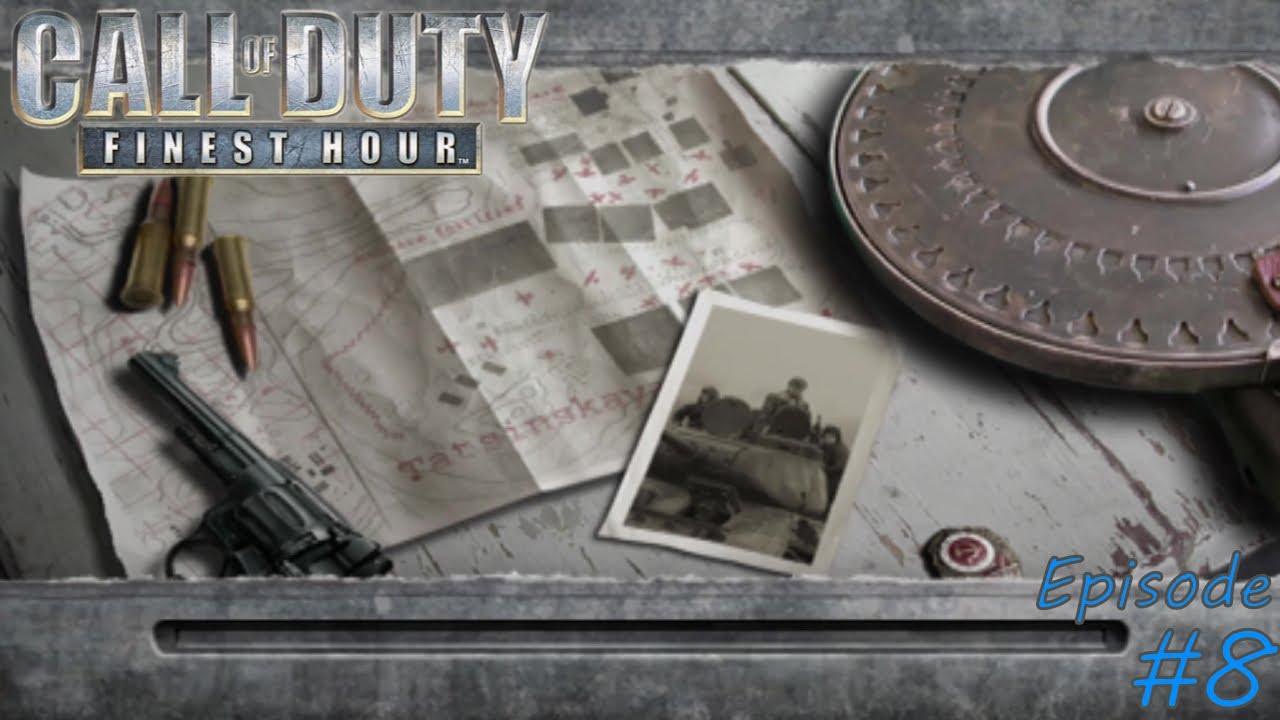 Call Of Duty Finest Hour - Mission 8 - Airfield Ambush - YouTube