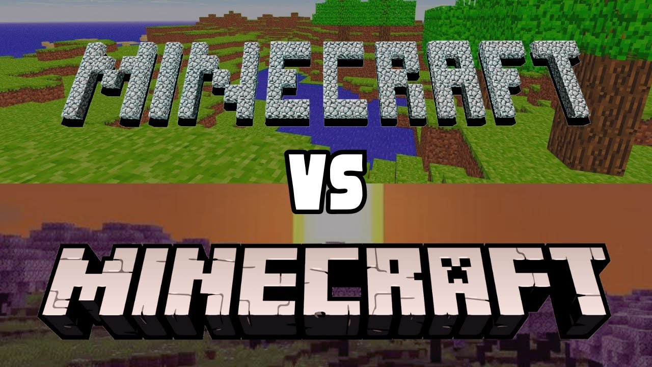 Is Old Minecraft BETTER Than Modern Minecraft? - YouTube