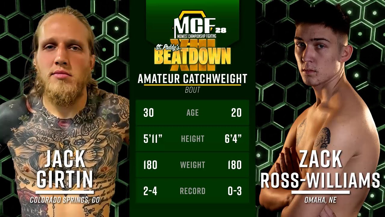 MCF 28 Jack Girtin vs Zach Ross Williams - YouTube