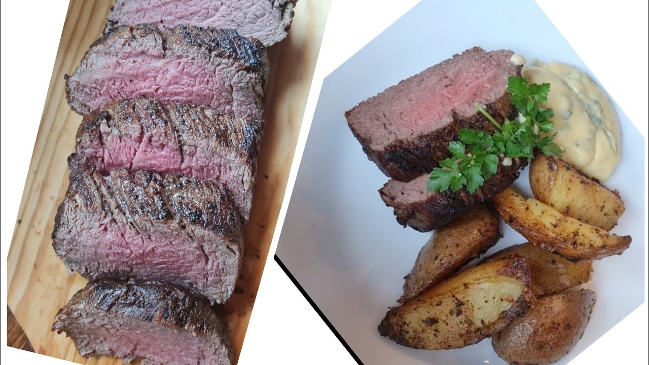 Grilled Beef tenderloin(Oxfilé) with BERNAISE SAUCE - YouTube