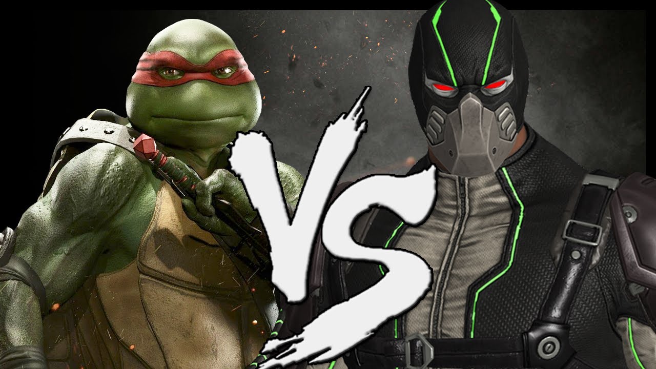 Injustice 2 Raph TMNT Vs Bane - YouTube