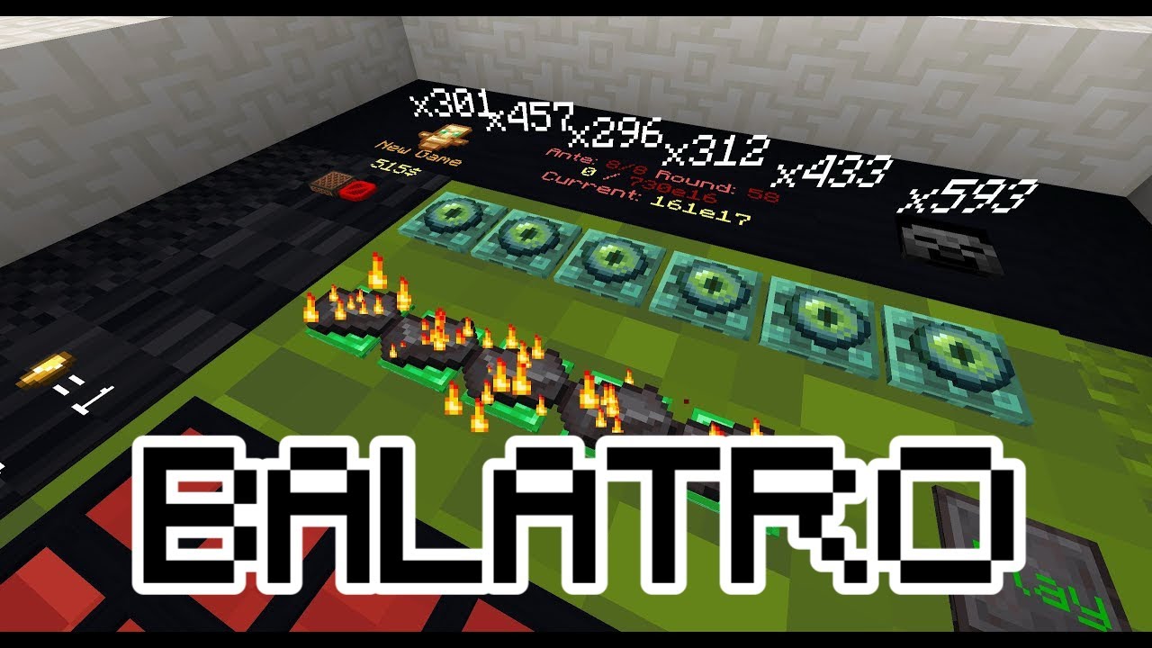 BALATRO Datapack Showcase! - Minecraft 1.21.5 - YouTube