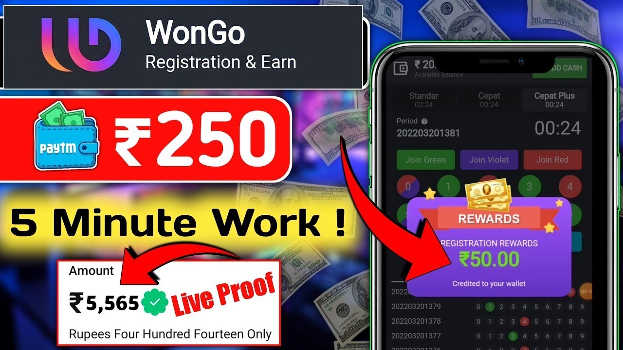 Wongo App Unlimited Trick | Wongo App Se Paise Kaise Kamaye | Wongo App ...