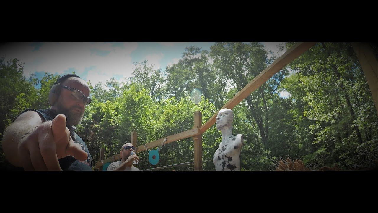 DIY Bobber target "Swinging Richard" Using a Rubber Dummy - YouTube