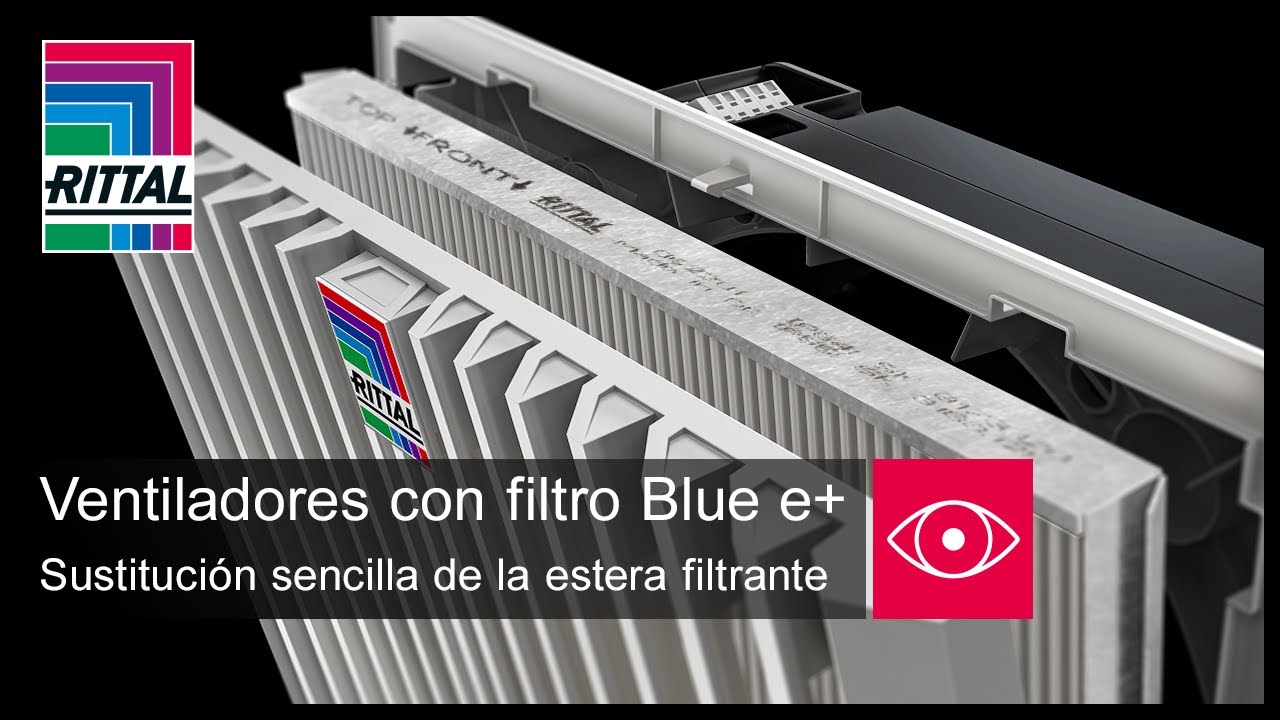 Ventiladores con filtro Blue e+ - Sustitución sencilla de la estera ...