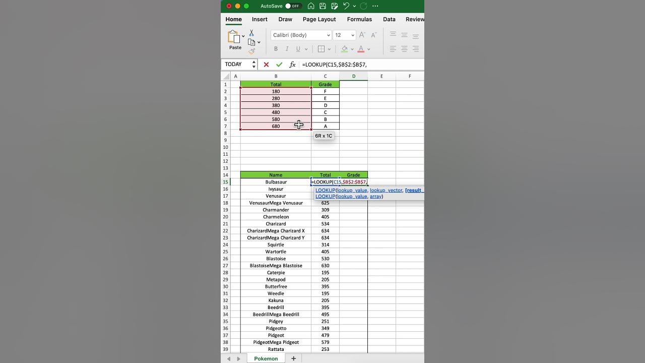 Using Lookup Excelshorts Exceltip Exceltutorial Youtube