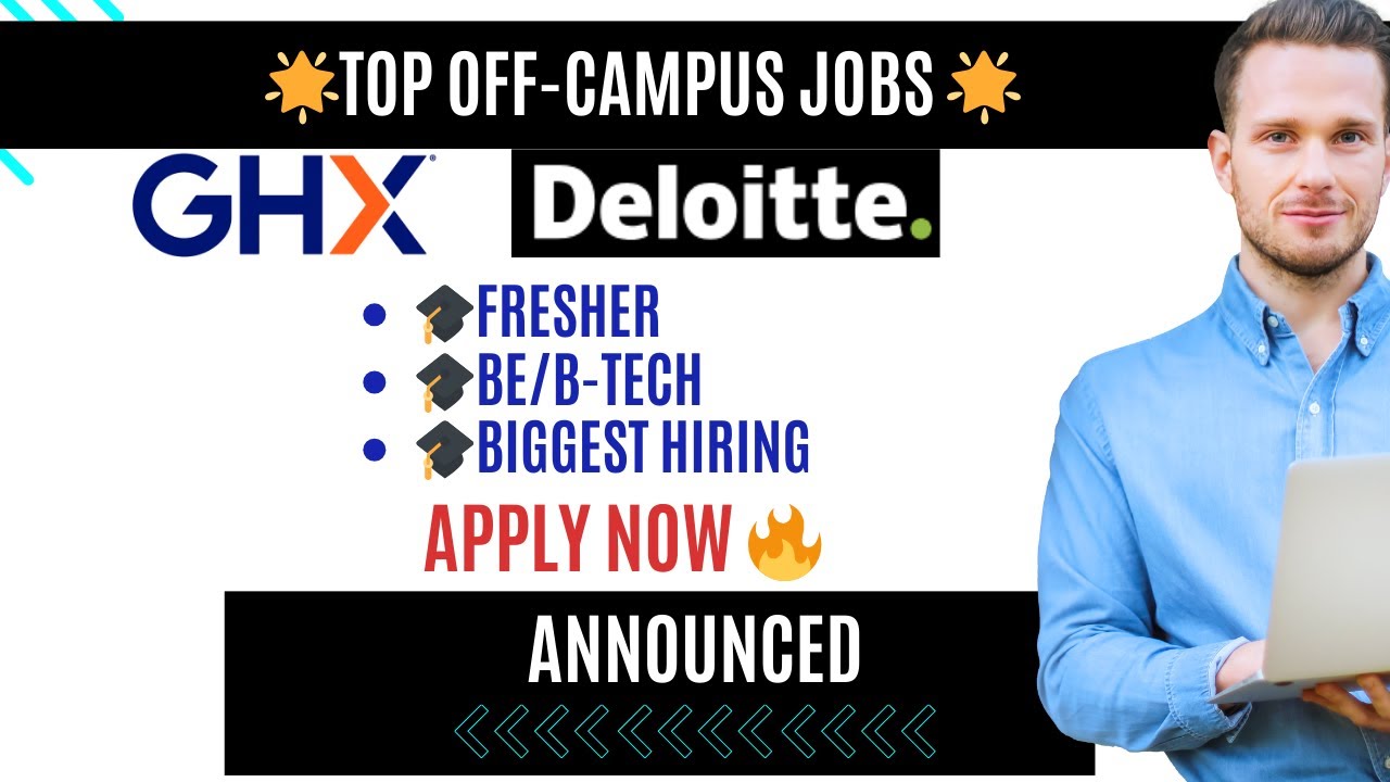 GHX & Deloitte Hiring 2025 | Software Engineer I + Associate Analyst ...
